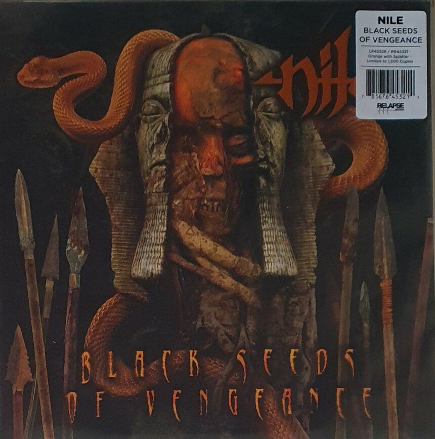Disque Vinyle Nile - Black Seeds Of Vengeance (Edition Limitée Orange ...
